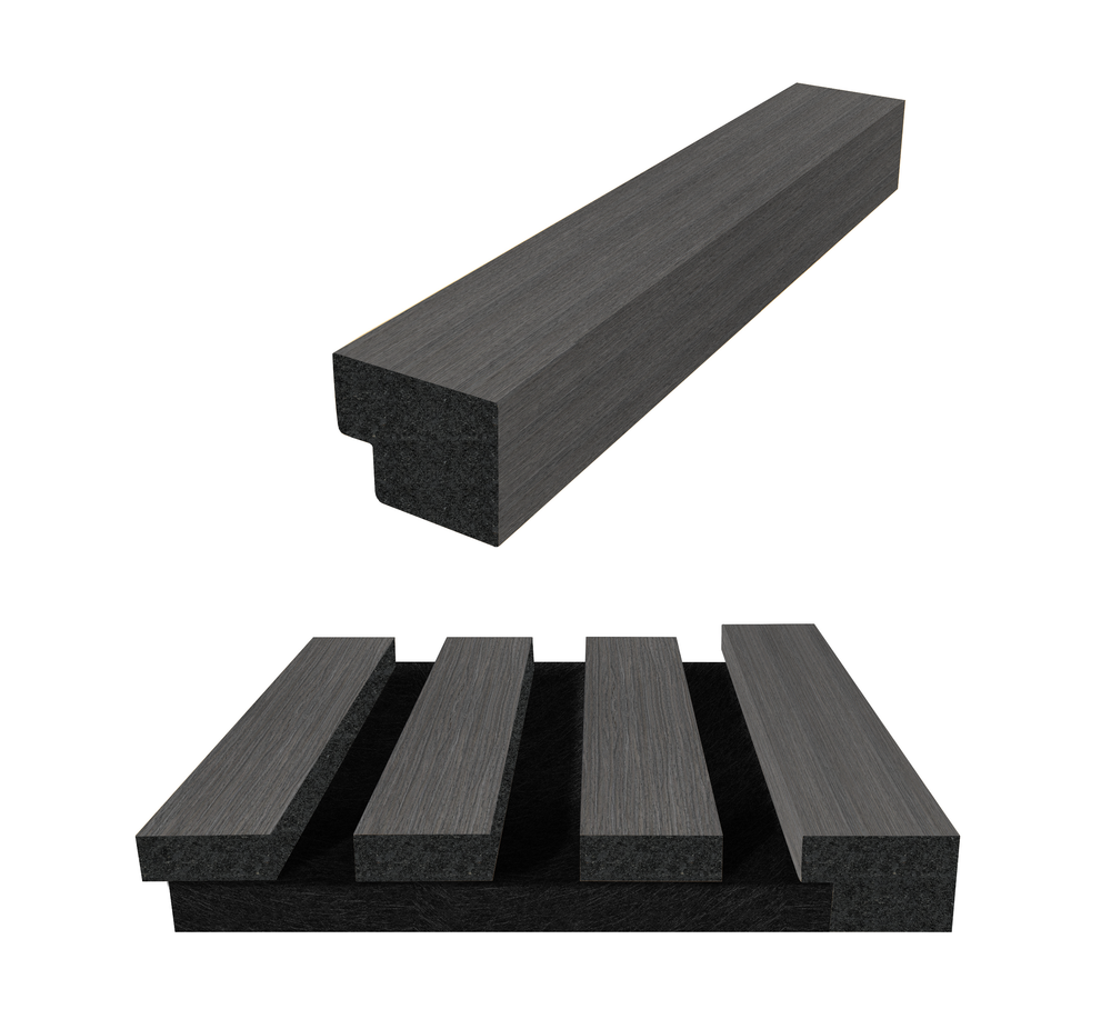 1 x Acoustic Panel Finishing End Trim ( Multiple Colours )